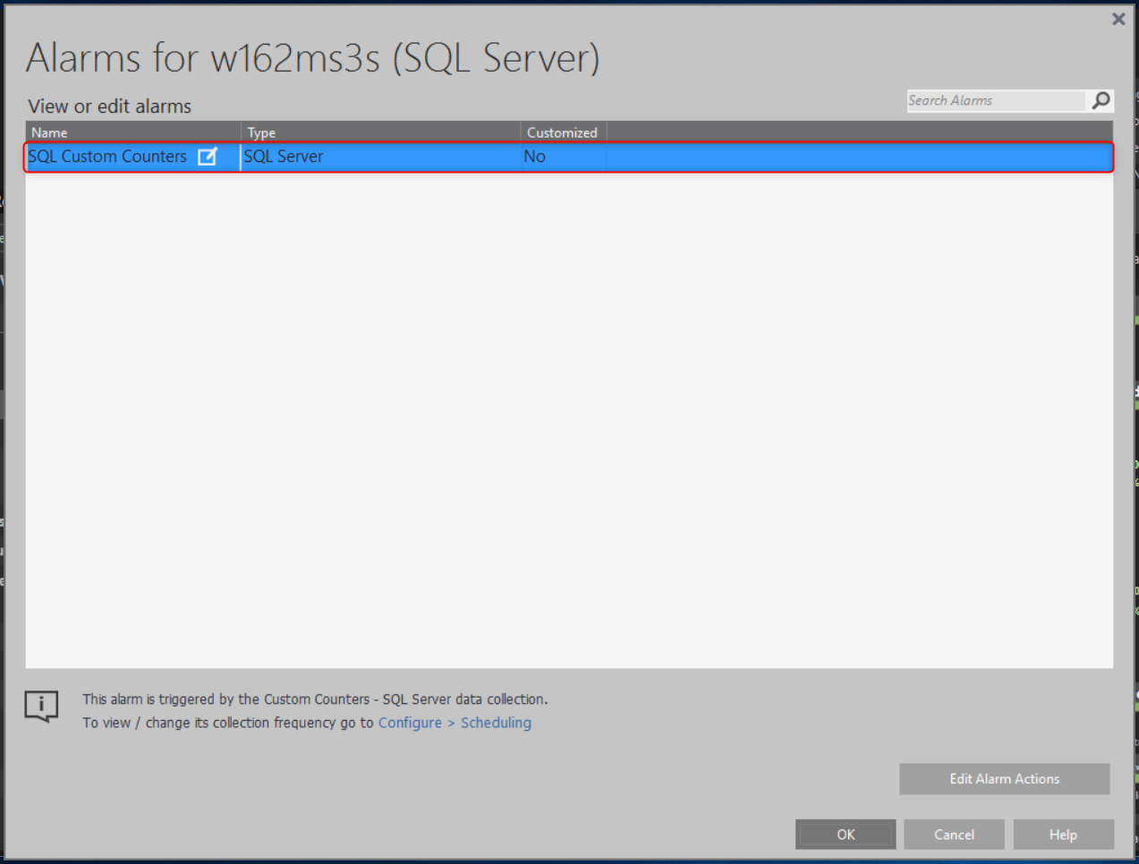 【SQL Server版】Spotlightでカスタムカウンターを作成し監視アラームに設定する手順 | 技術情報 | 株式会社コーソル